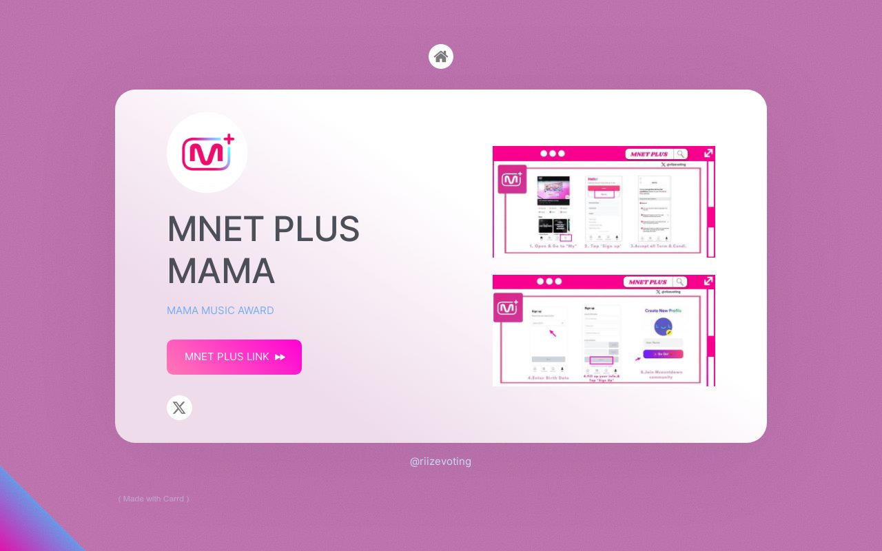 MAMA MUSIC AWARD GUIDE